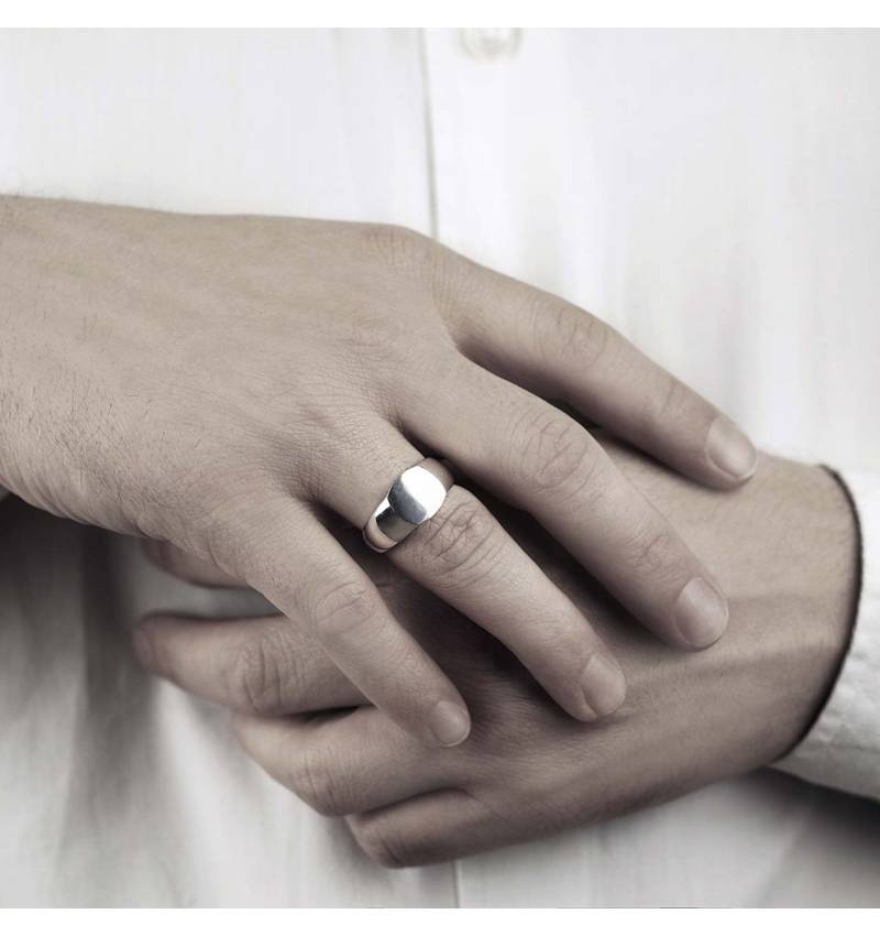 Chevalière homme, fabrication française